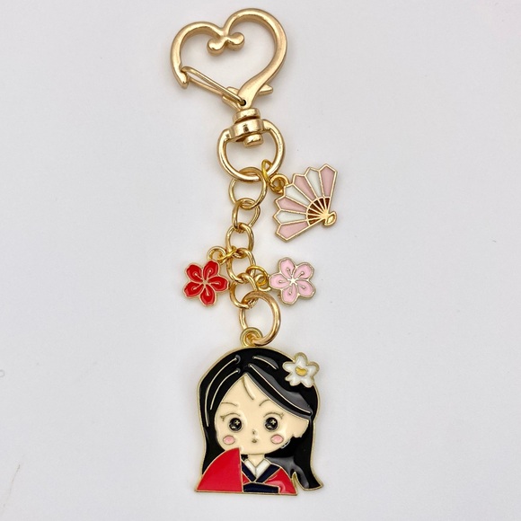 Accessories | Mulan Inspired Petite Purse Charm Keychain With Heart ...